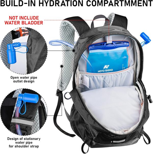 NEVO RHINO Hiking Backpack 20L Black | Official NEVO RHINO Outdoor Backpack