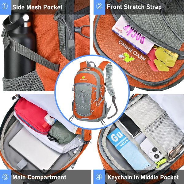NEVO RHINO Hiking Backpack 20L Orange | Official NEVO RHINO Outdoor ...